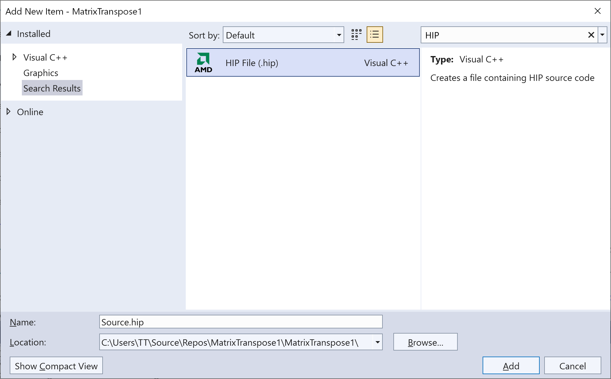 Usage — HIP-VS Documentation